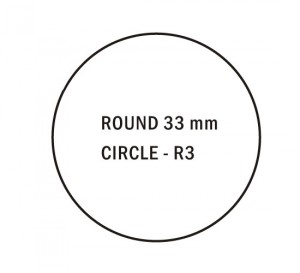 Mount 33 mm Circle – R3 - Fineprinters